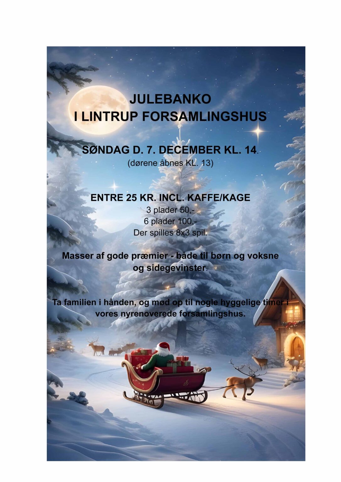 Julebanko i Lintrup Forsamlingshus – Lintrup Hjerting