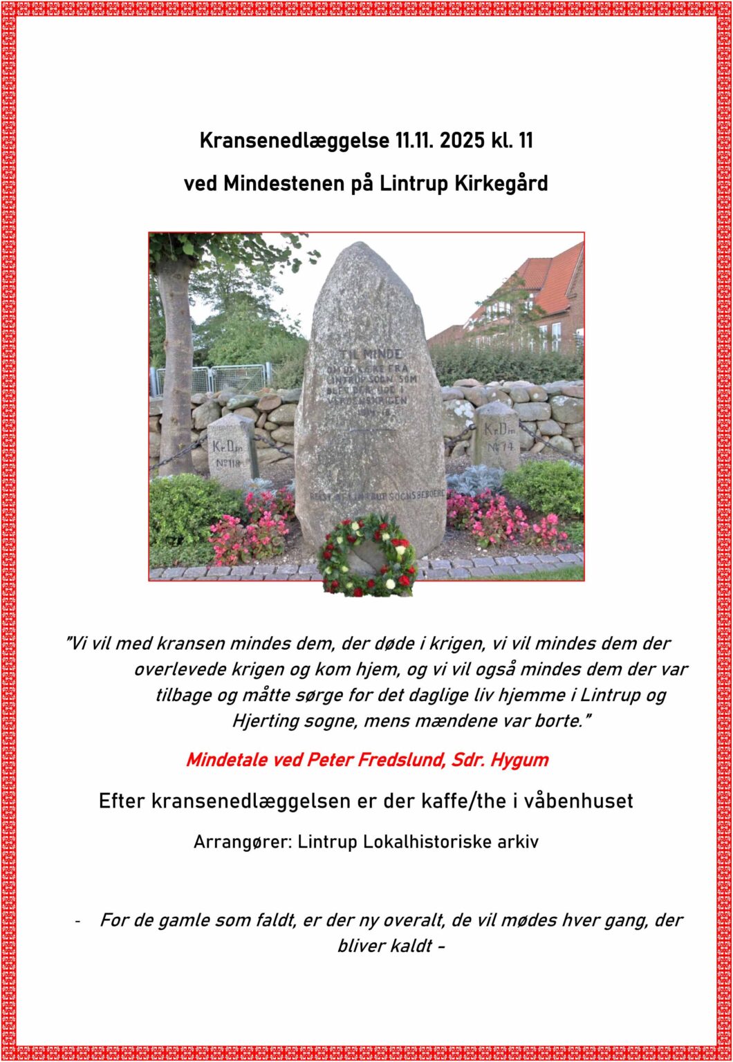 11-11-2025 – Lintrup Hjerting